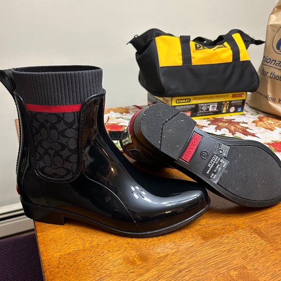 Coach | Shoes | Coach Rubber Boots | Poshmark